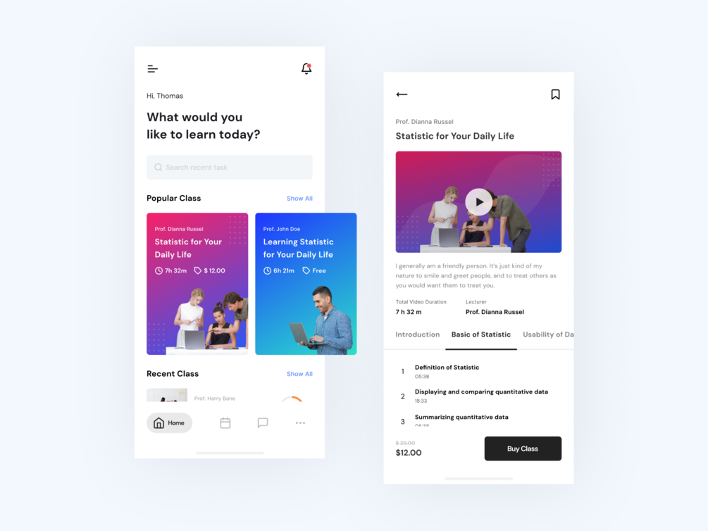 Edulabs - Online Course Mobile App