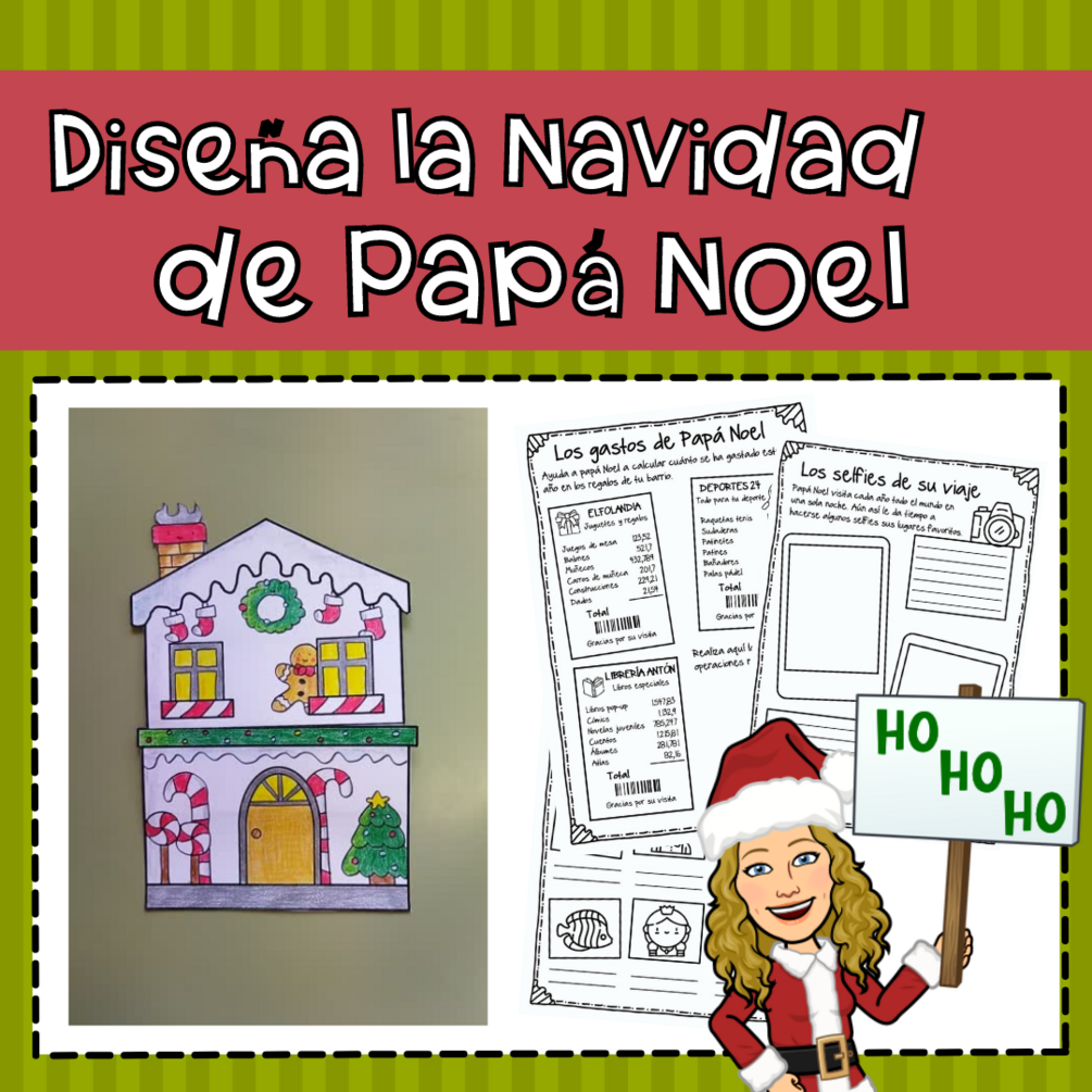 Diseña la Navidad de Papá Noel