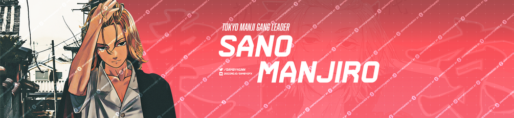 Tokyo Revengers - Sano Manjiro Banner