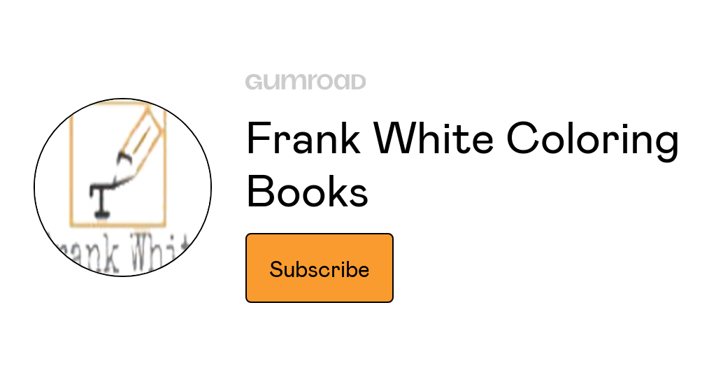Frank White Coloring Books