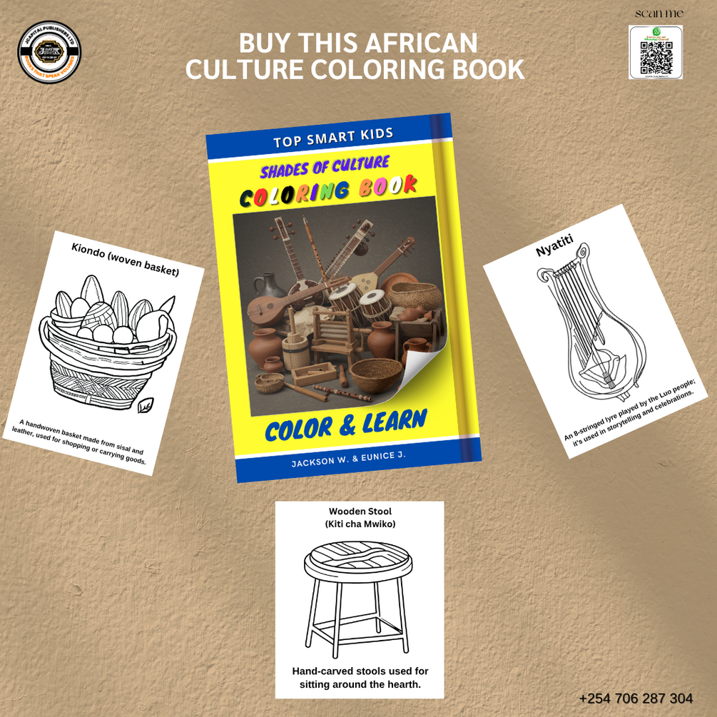 AFRICAN CULTURE COLORING BOOK