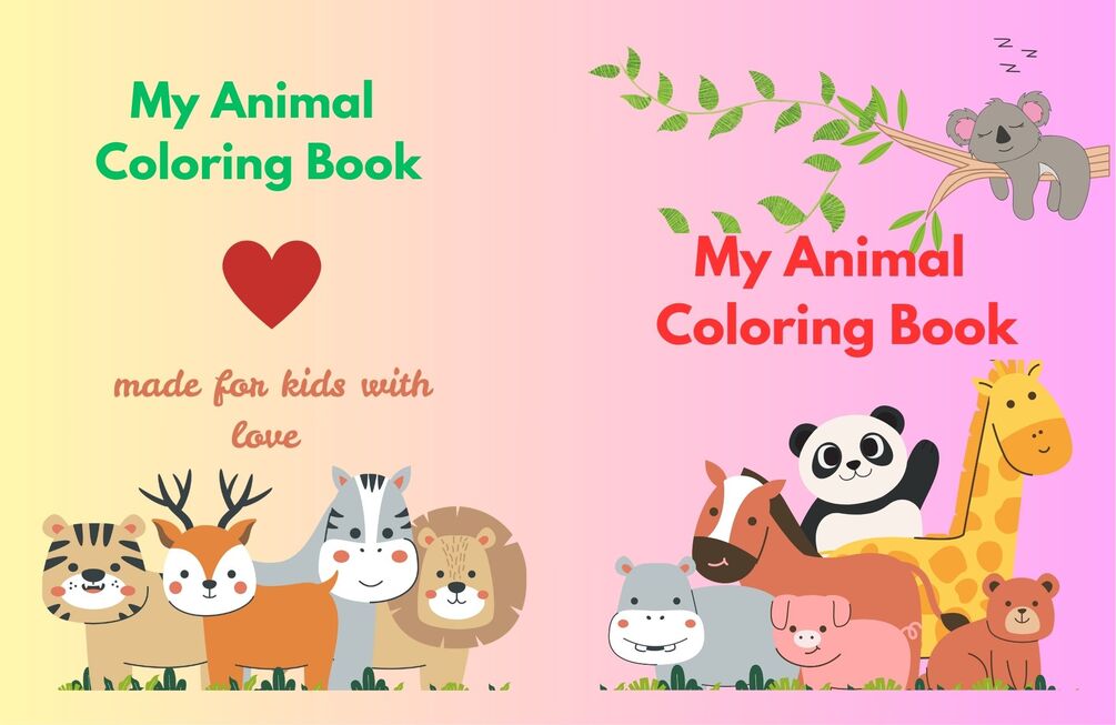 My Animal Coloring Book