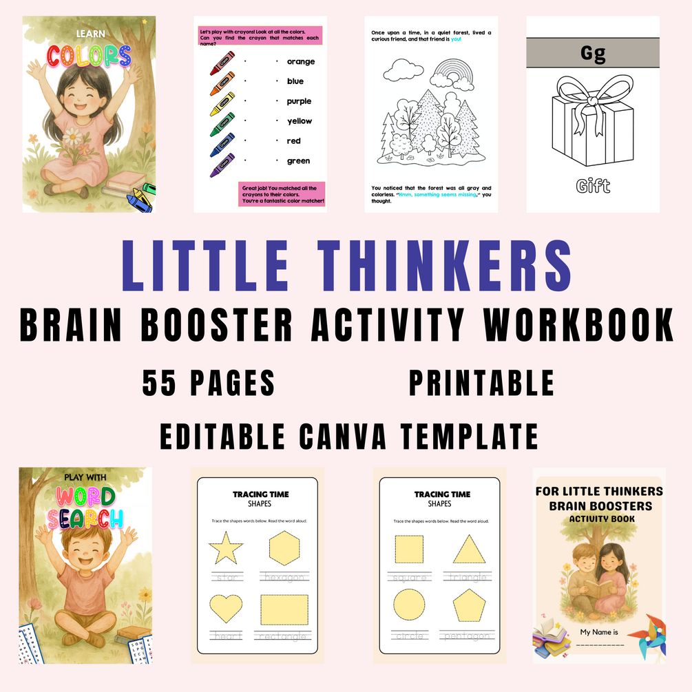 LITTLE THINKER'S BRAIN BOOSTER ACTIVITY WORKBOOK