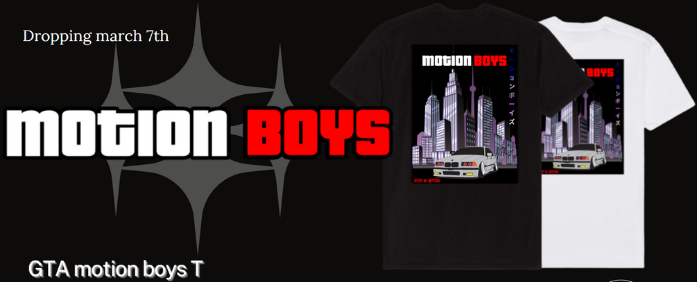 Motion boys "stay in motion" T