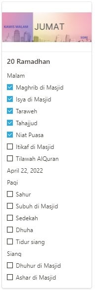 Amalan 10 malam terakhir Ramadhan