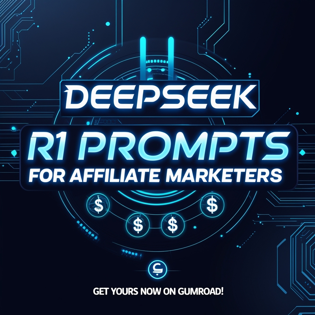 Deepseek R1 prompts for affiliate marketers