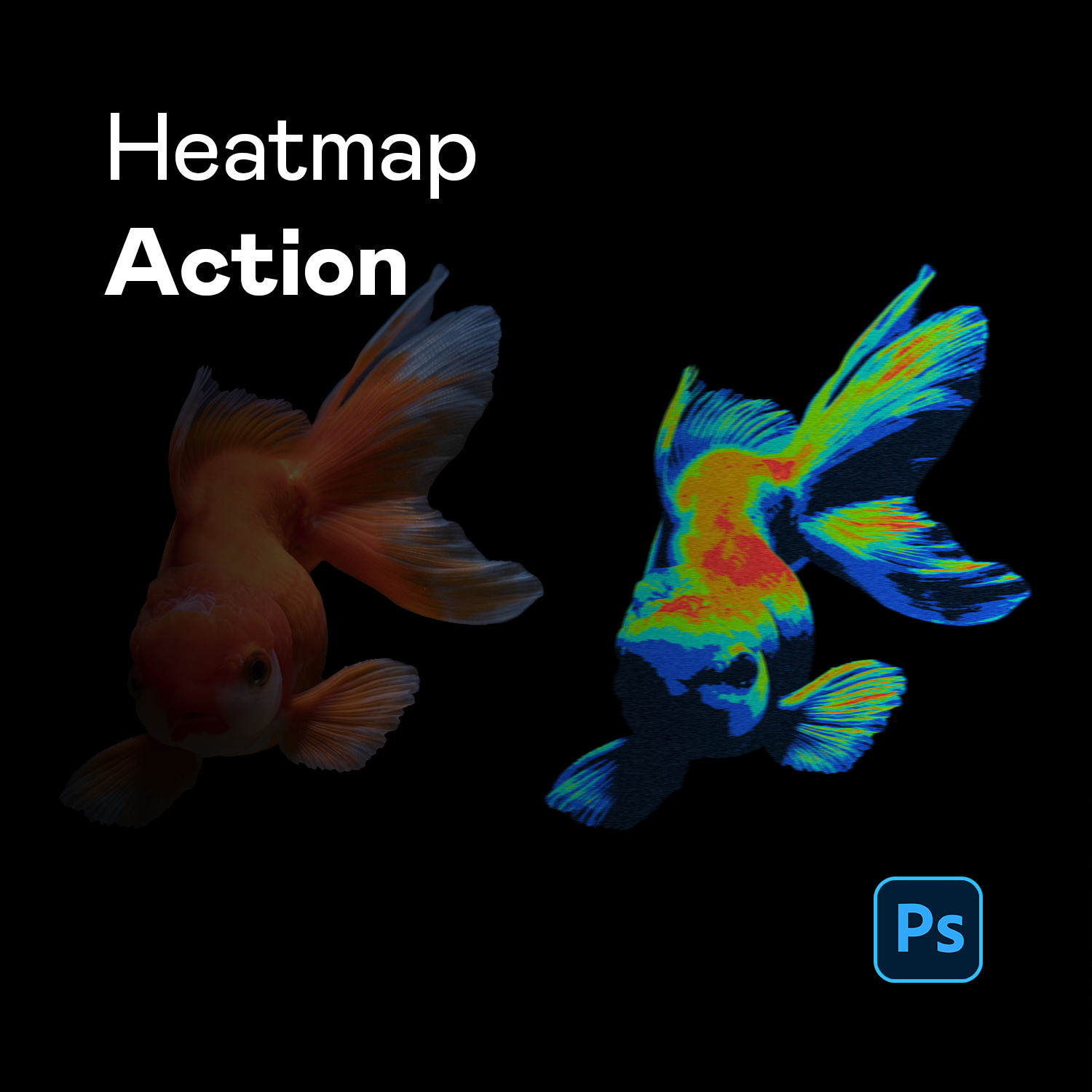 FREE Heatmap Action for Photoshop - @leomrky