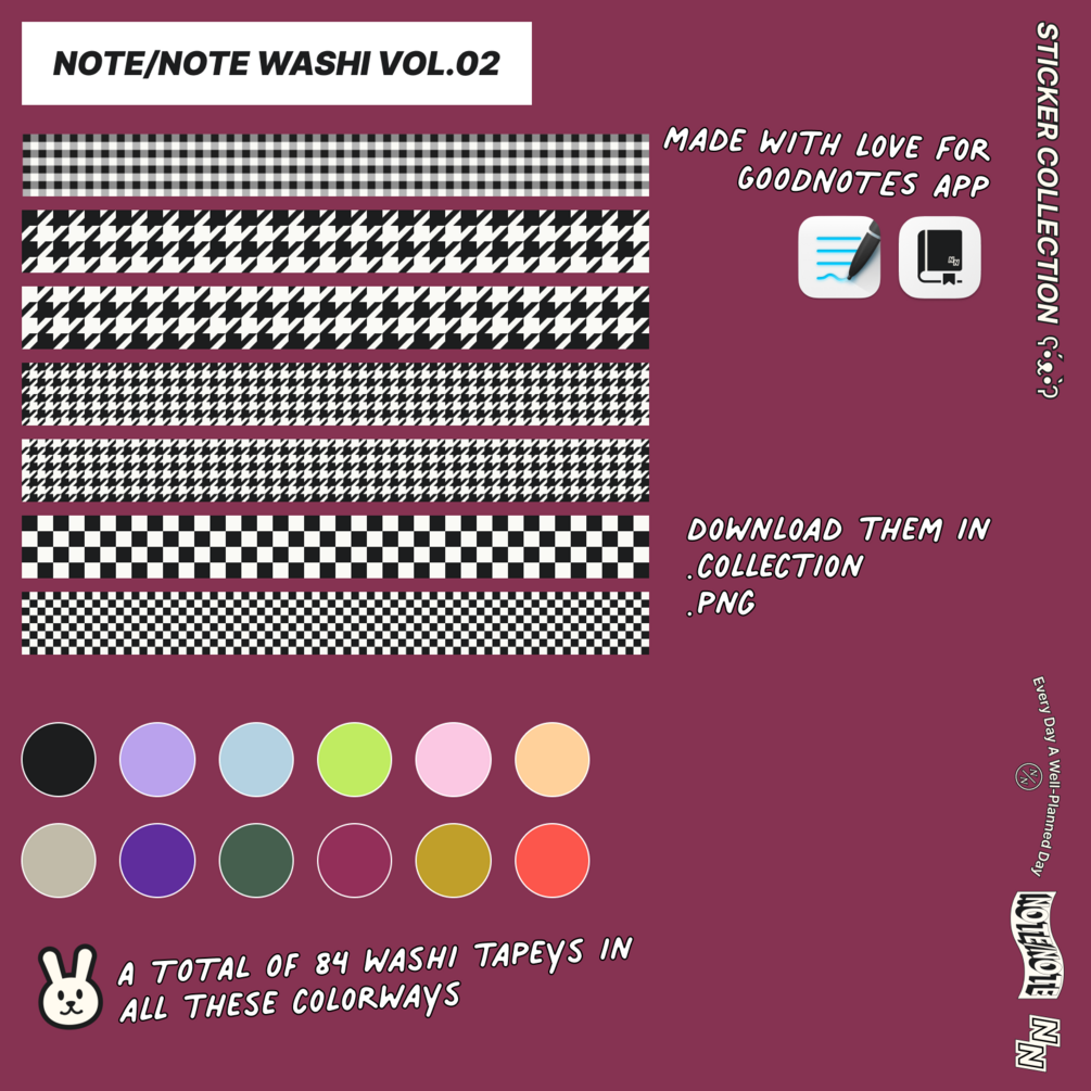 Note/Note Washi Vol.02