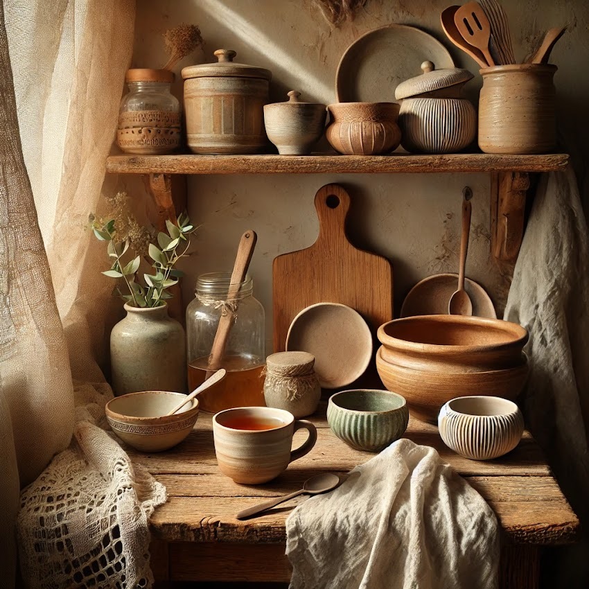 Boho Pantry — Still Life Scene
