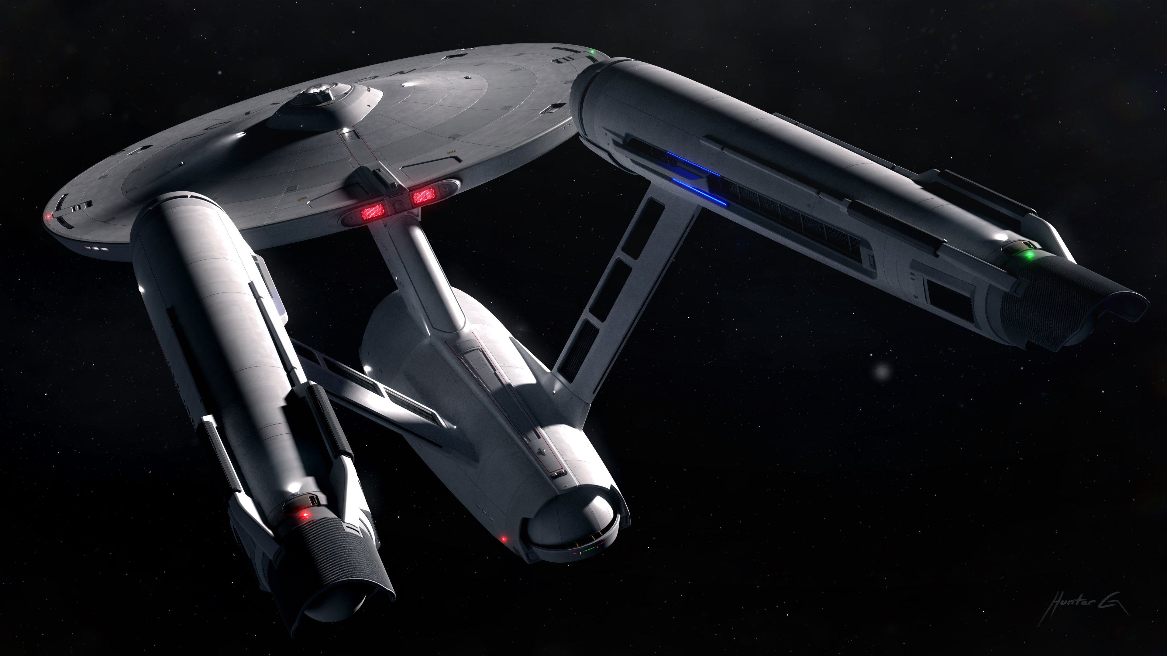 TOS Constitution Redesign (Blender)