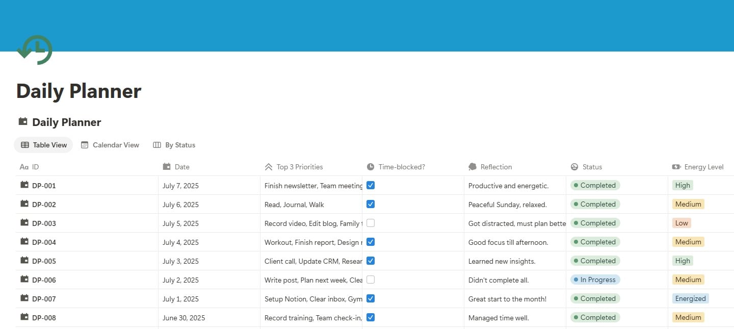 Notion Template - Ultimate Productivity OS