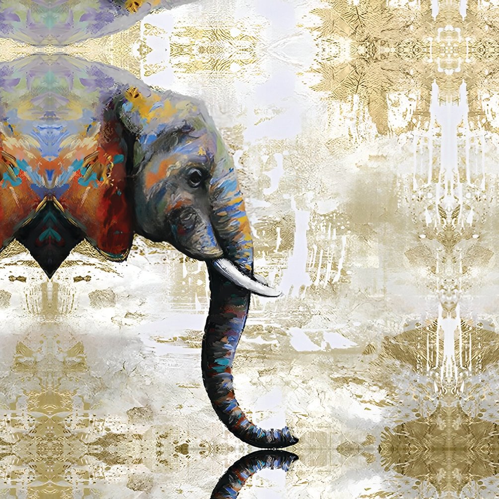 ready to canvas print photo Art Print Poster Animal Art Abstract ...