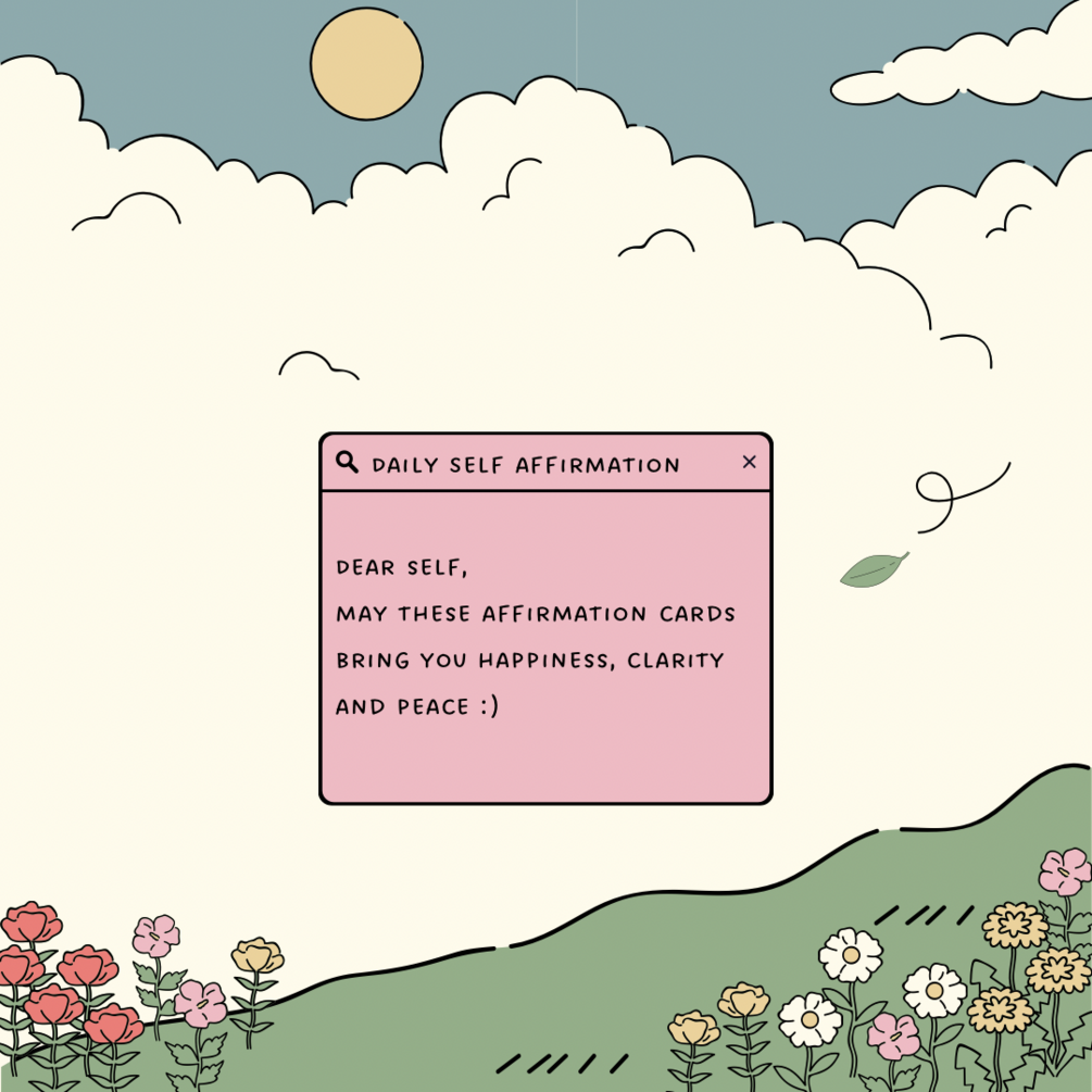 Dear Self Affirmation cards