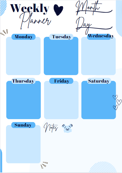 Weekly Planner