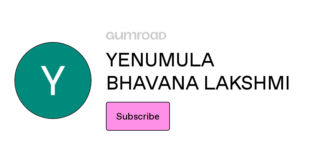 YENUMULA BHAVANA LAKSHMI