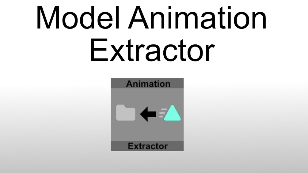 Unity Model Animation Extractor