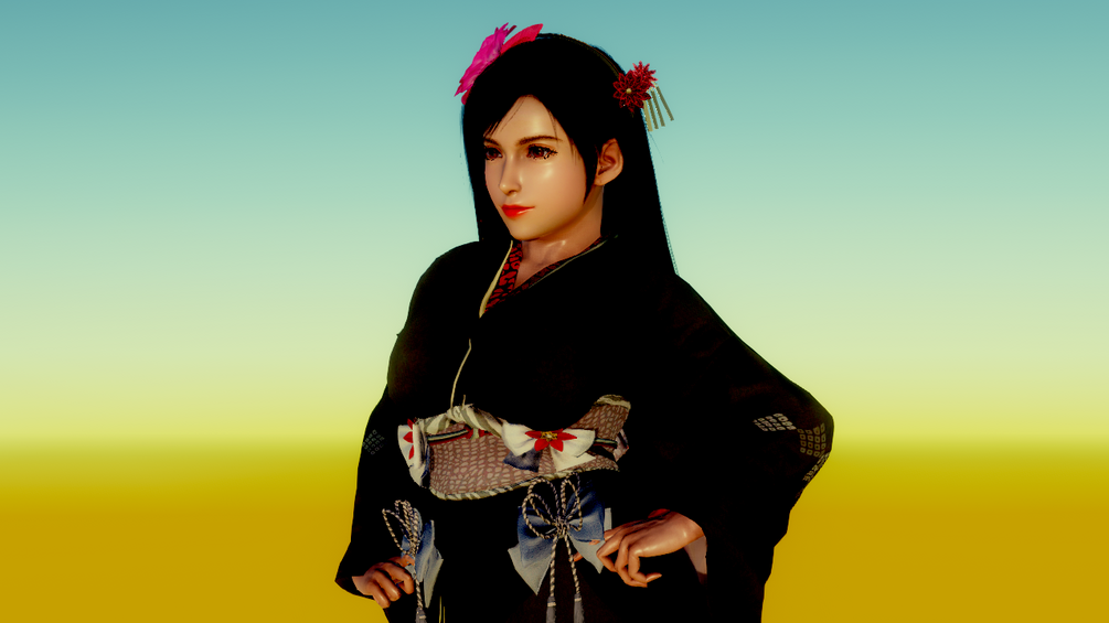 HS1 ff7re tifa costume mod