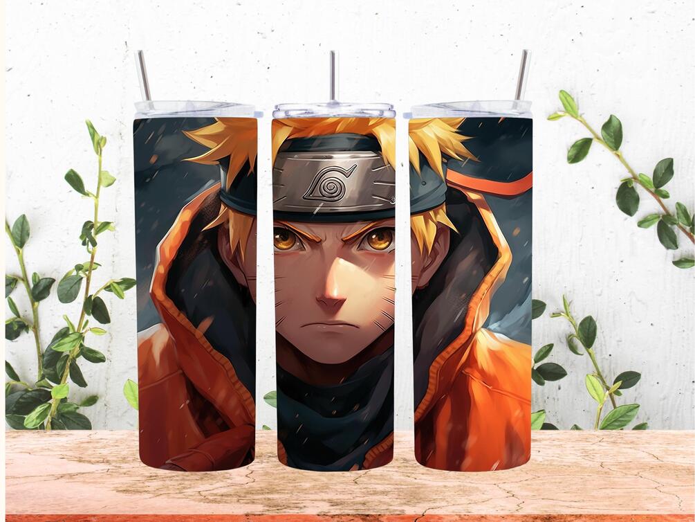 3D Anime Manga Naruto Sublimation PNG