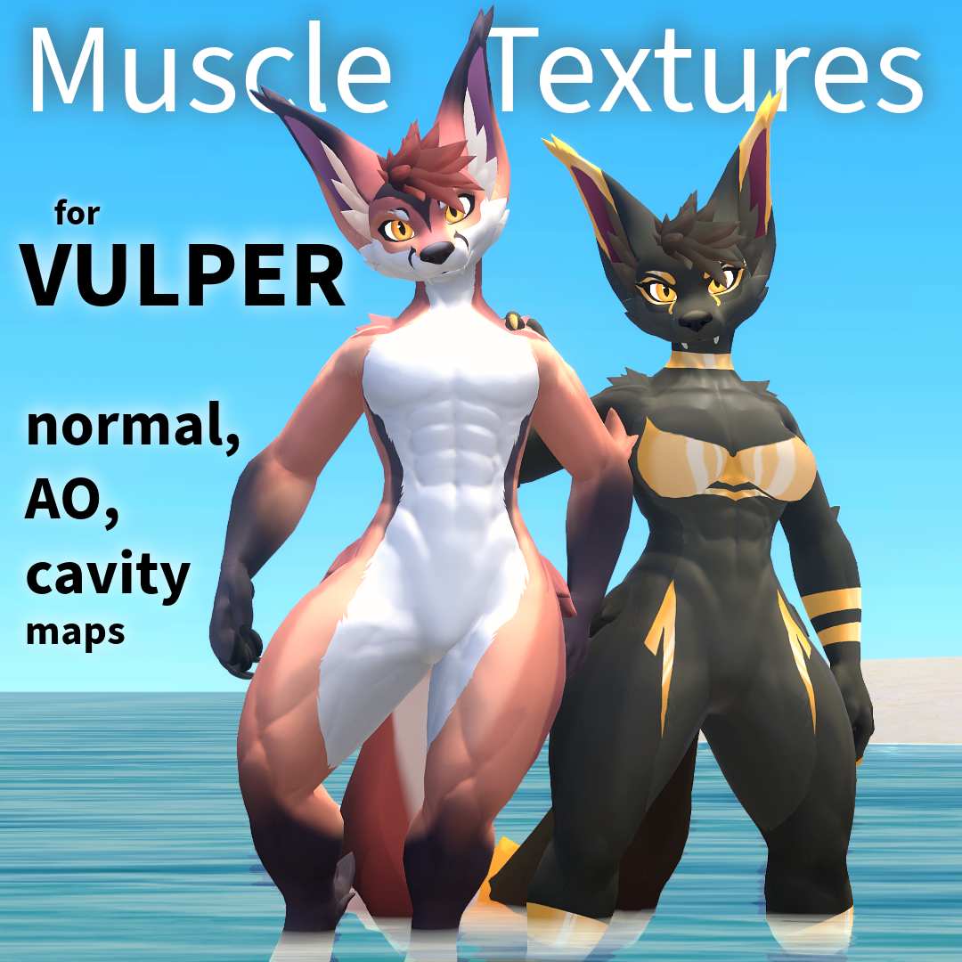 💪🦊 VULPER Muscle Textures are OUT NOW! 💪 - Mos