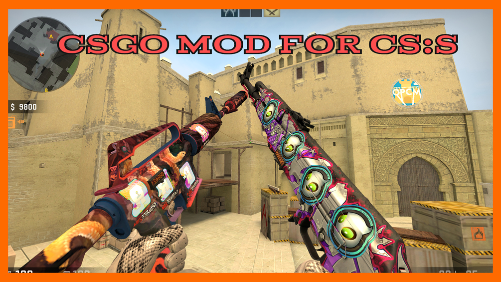 1.CSGO MOD FOR CSS Driver Gloves King Snake (Sticker)