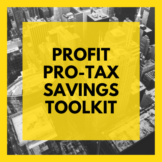Profit Pro Tax Savings & Cash Flow Toolkit
