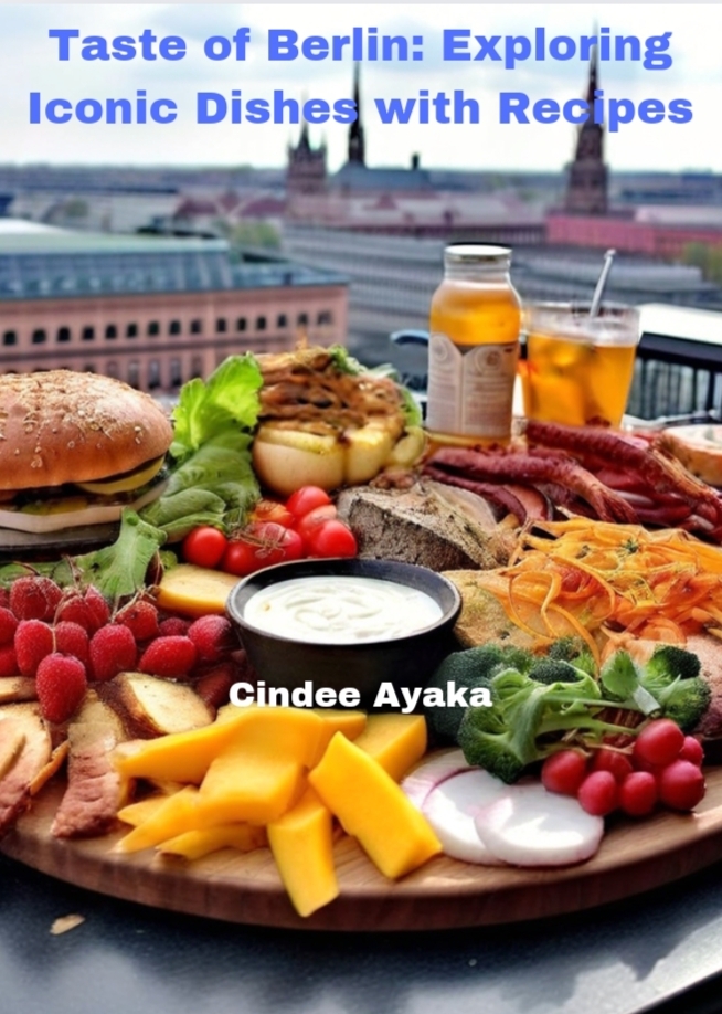 Ebook Taste of Berlin exploring iconic dishes with recipes by Cindee Ayaka