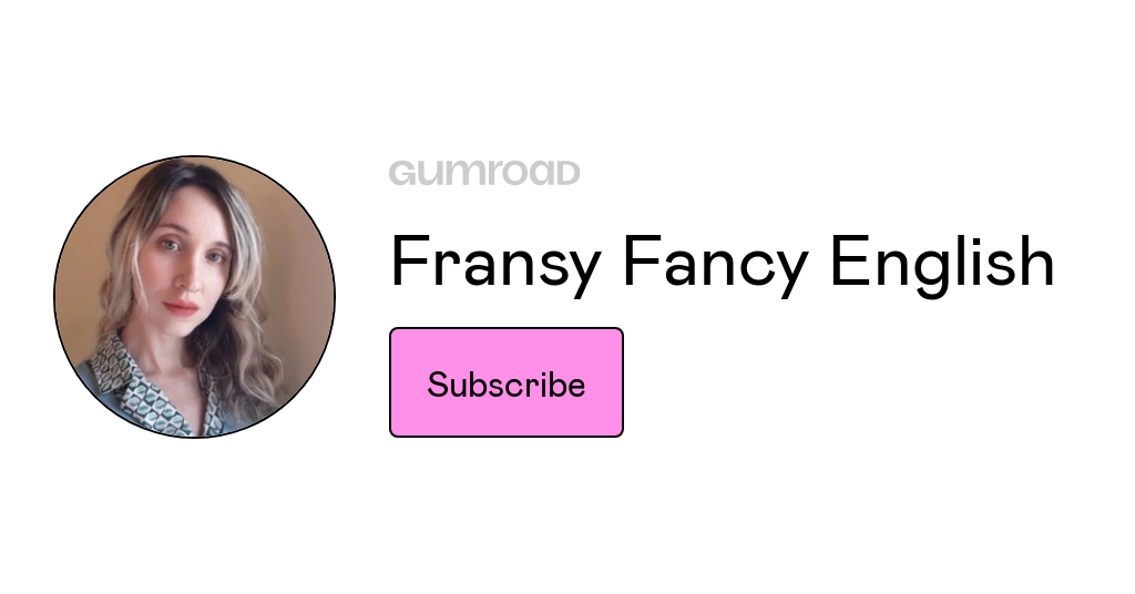 Fransy Fancy English