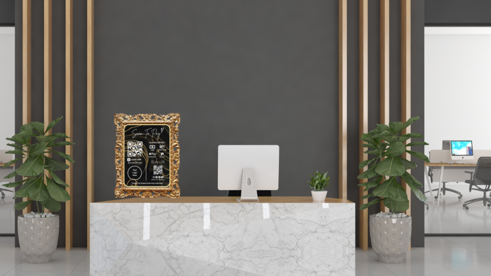 Editable QR code Canva