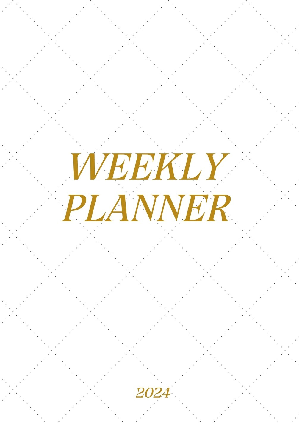 Ultimate Weekly Planner
