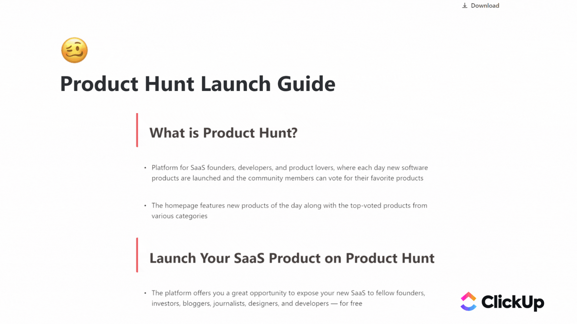 Product Hunt Launch Guide