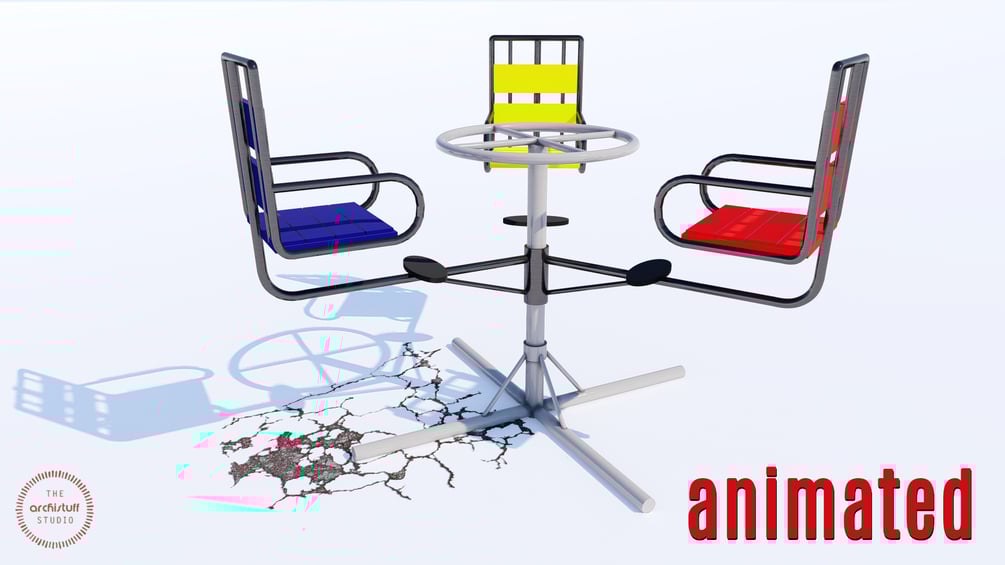 Animated - Roundabout Playground