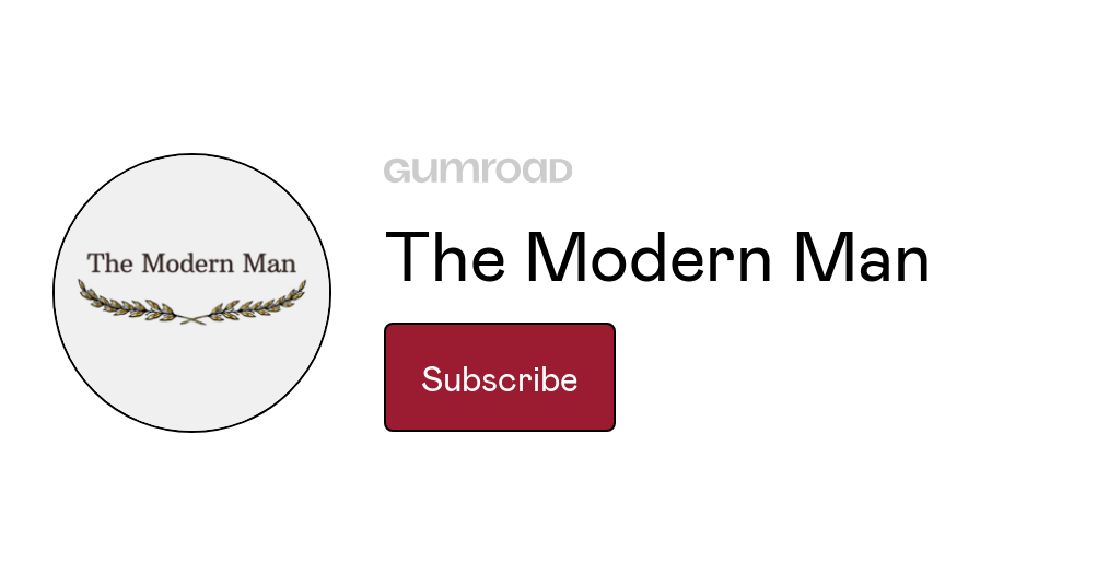 The Modern Man