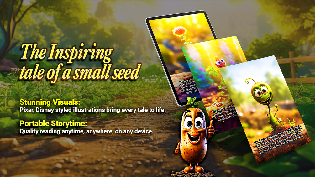 The Inspiring Tale of a Small Seed - Kids story eBook