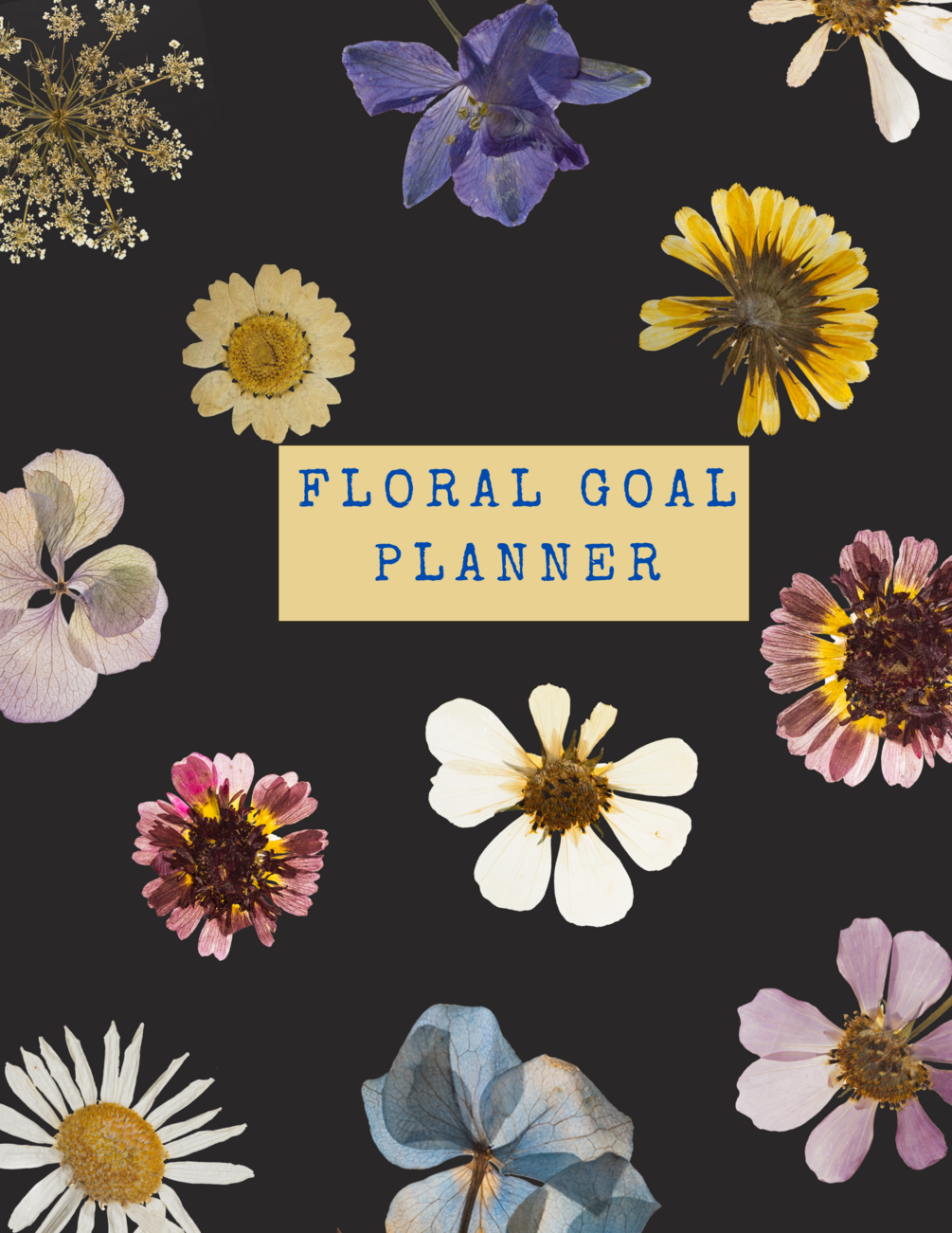 floral goal planner