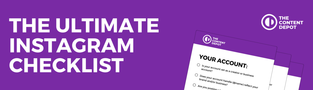 The Ultimate Instagram Checklist