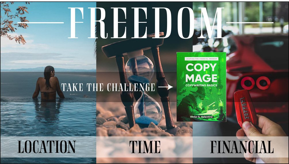 Copy Mage - Copywriting Basics (Location/Time/Financial Freedom)