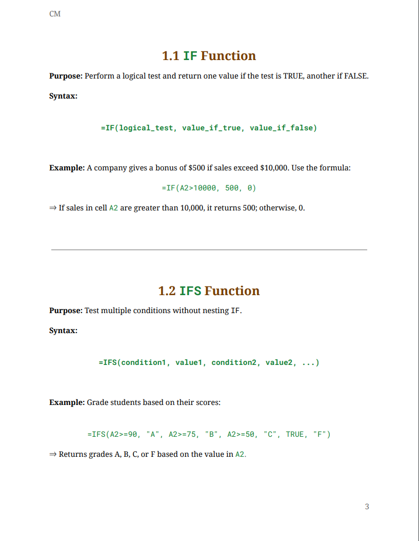 Master Excel 1 : Advanced Formula Master (COURSE & EXERCISE)