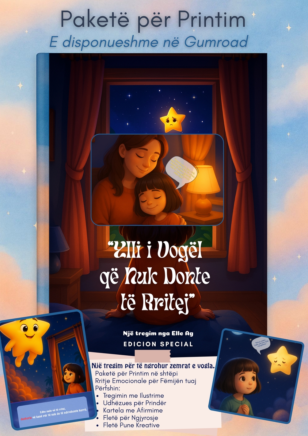 Ylli i Vogël që Nuk Donte të Rritej - Paketë e Printueshme për Fëmijë ...