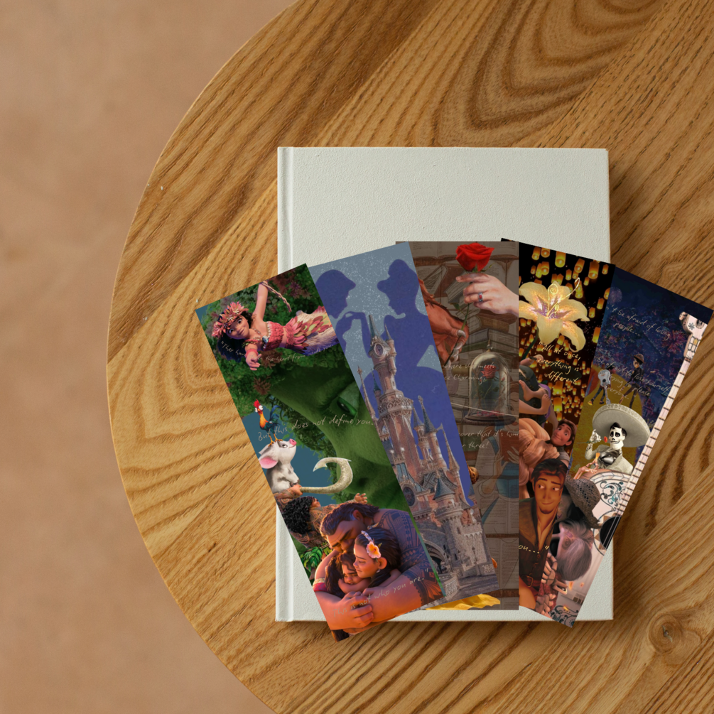 "Magical time" - disney inspired bookmark collection