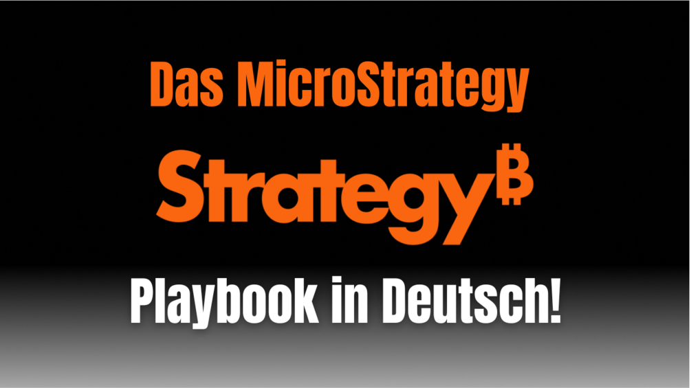 Das MicroStrategy Playbook in Deutsch!