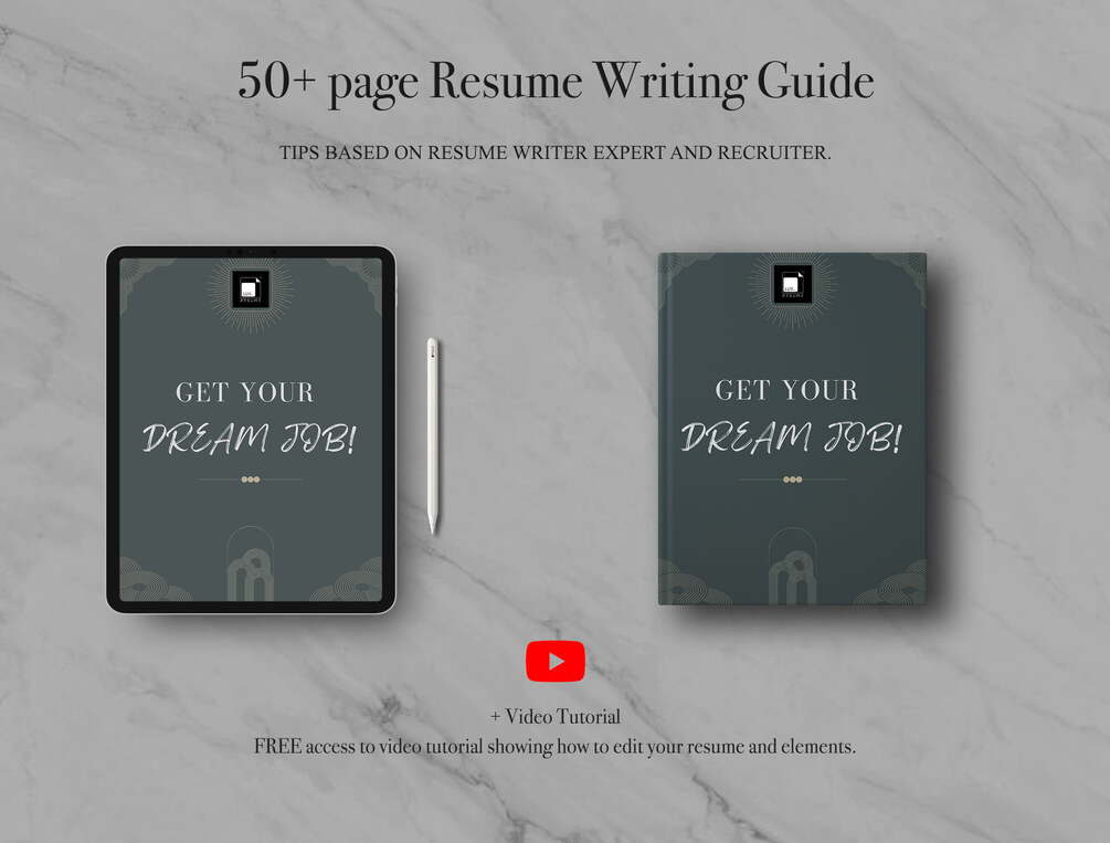 Canva Executive Resume Template for Canva CV | Canva CV Template ...