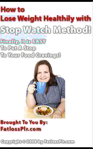 Lose Weight Healthy with Stop Watch Method