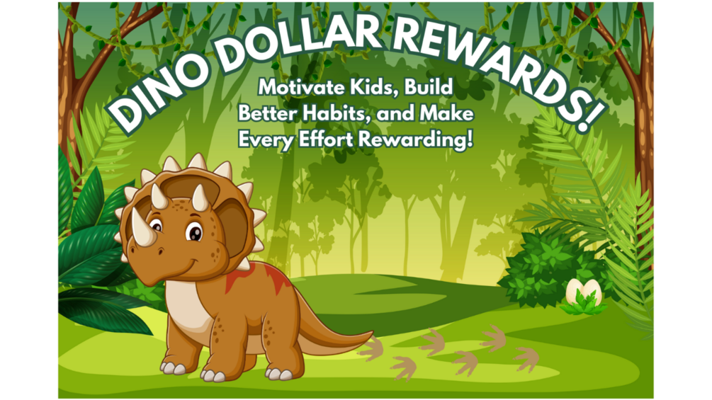 Dino Bucks Printable Play Money for Kids | Dinosaur Reward System ...