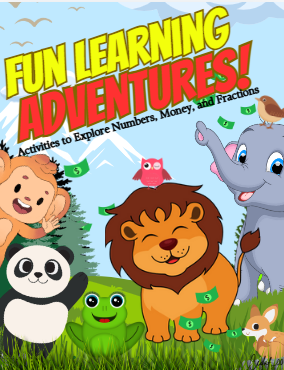 "Math & Fun Adventures: A Grade 1 Activity Book"