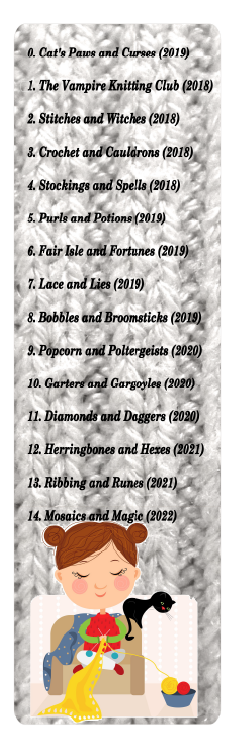 Vampire Knitting Club Bookmark