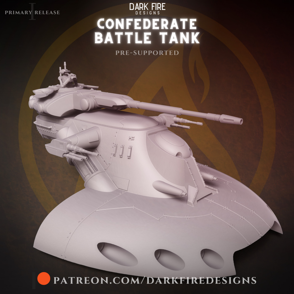 Confederate Battle Tank