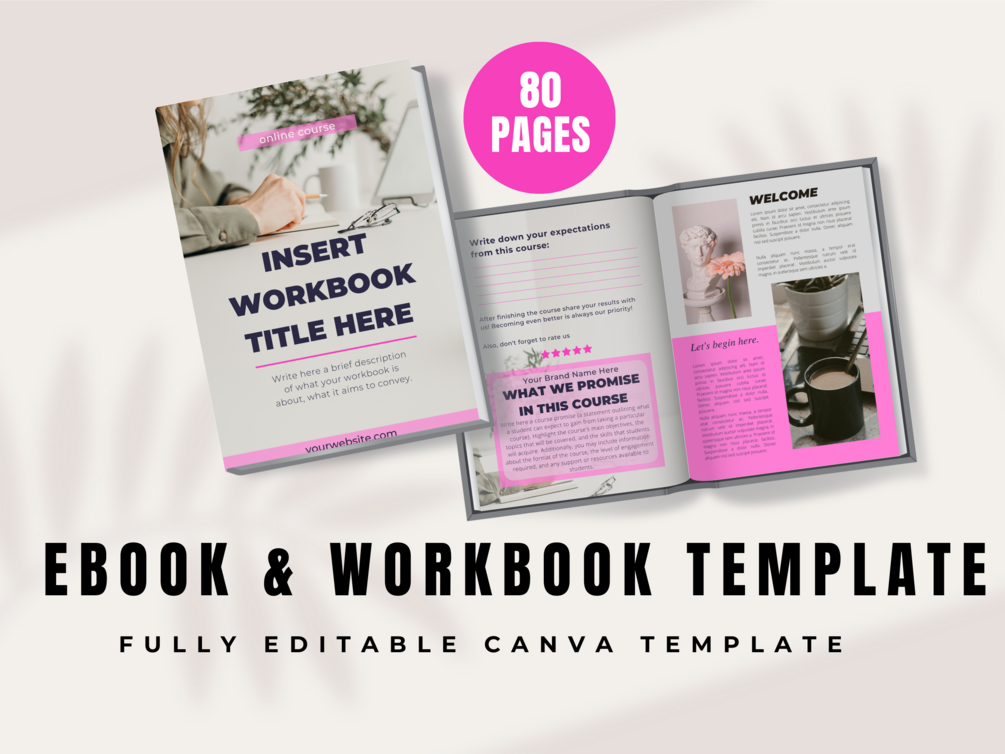 E-book & Workbook Template Canva