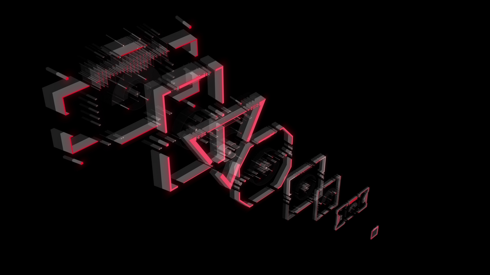 VJ CLIP #1 // footage , resolume , techno , 3d animation , after ...