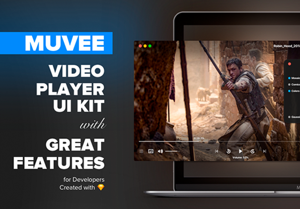 Muvee Video Player UI Kit