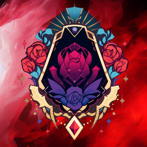 Free Fantasy Rose Tattoo/TTV Badge
